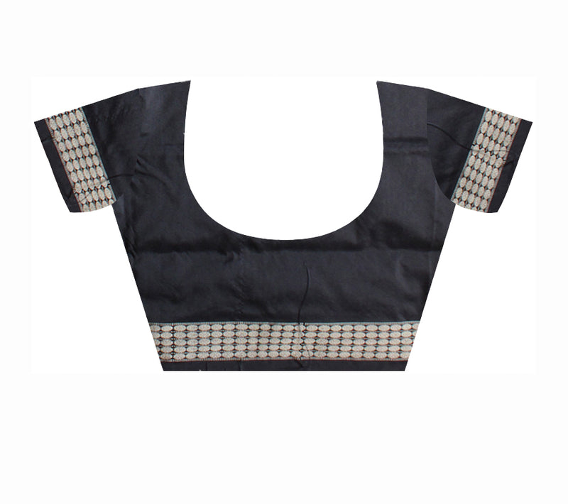 Pasapali design pata saree with rudraksha border. | Koshali Arts ...